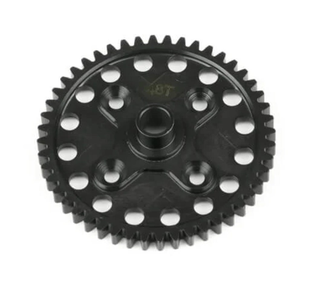 TKR9419 – Spur Gear (48t, steel, CNC, lightened, NB48 2.1) – TNC Hobbies